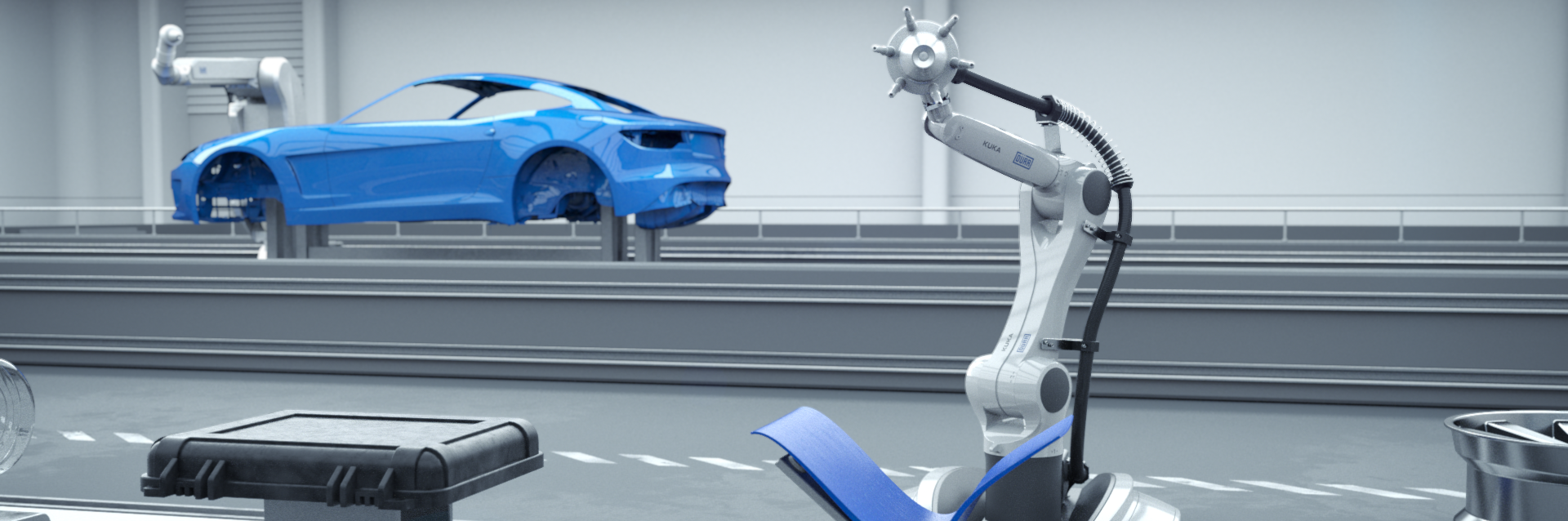 Robots de pintura y máquinas de pintura - Dürr