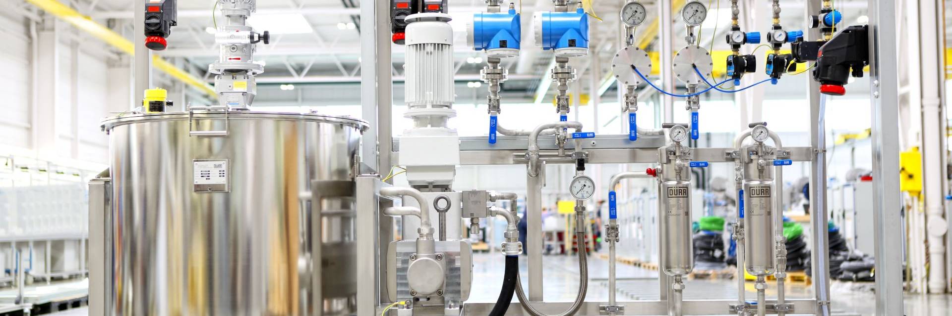 Material supply systems - Dürr