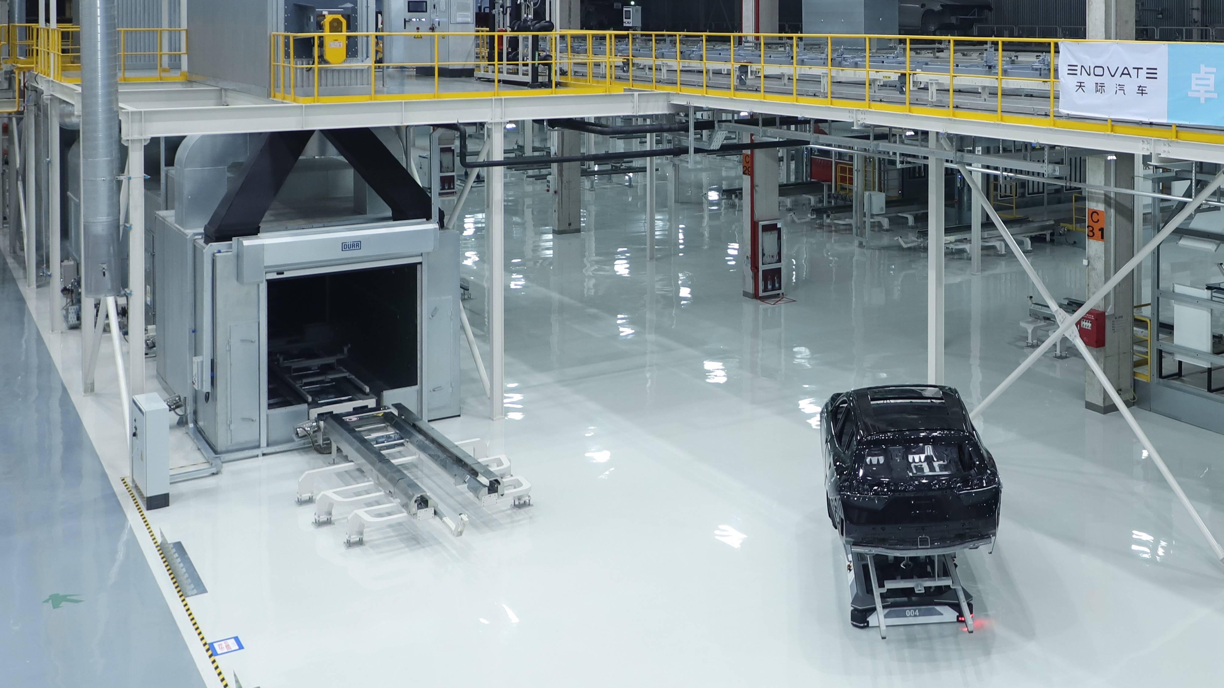 Dürr builds scalable paint shop for Enovate - Dürr