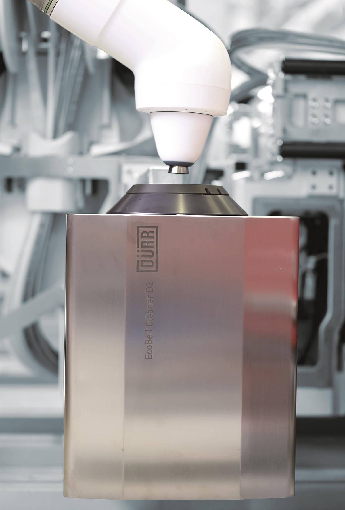 Atomizer cleaning and purging - Dürr