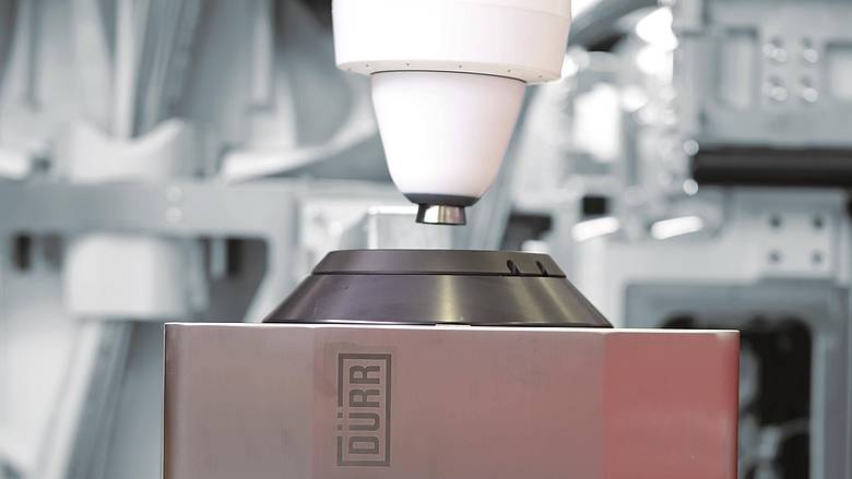 Atomizer cleaning and purging - Dürr