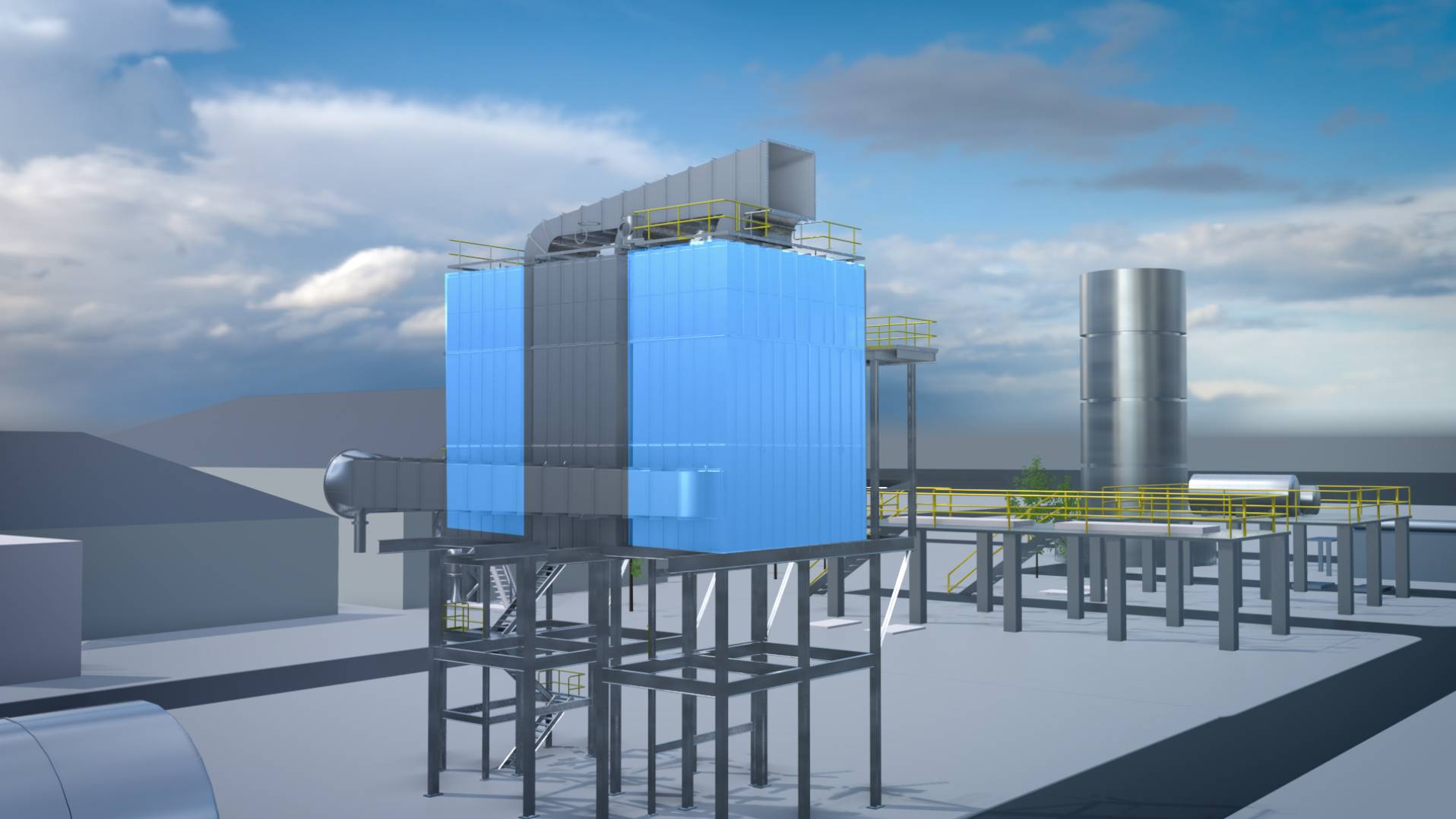 Product advancement in air pollution control - Dürr