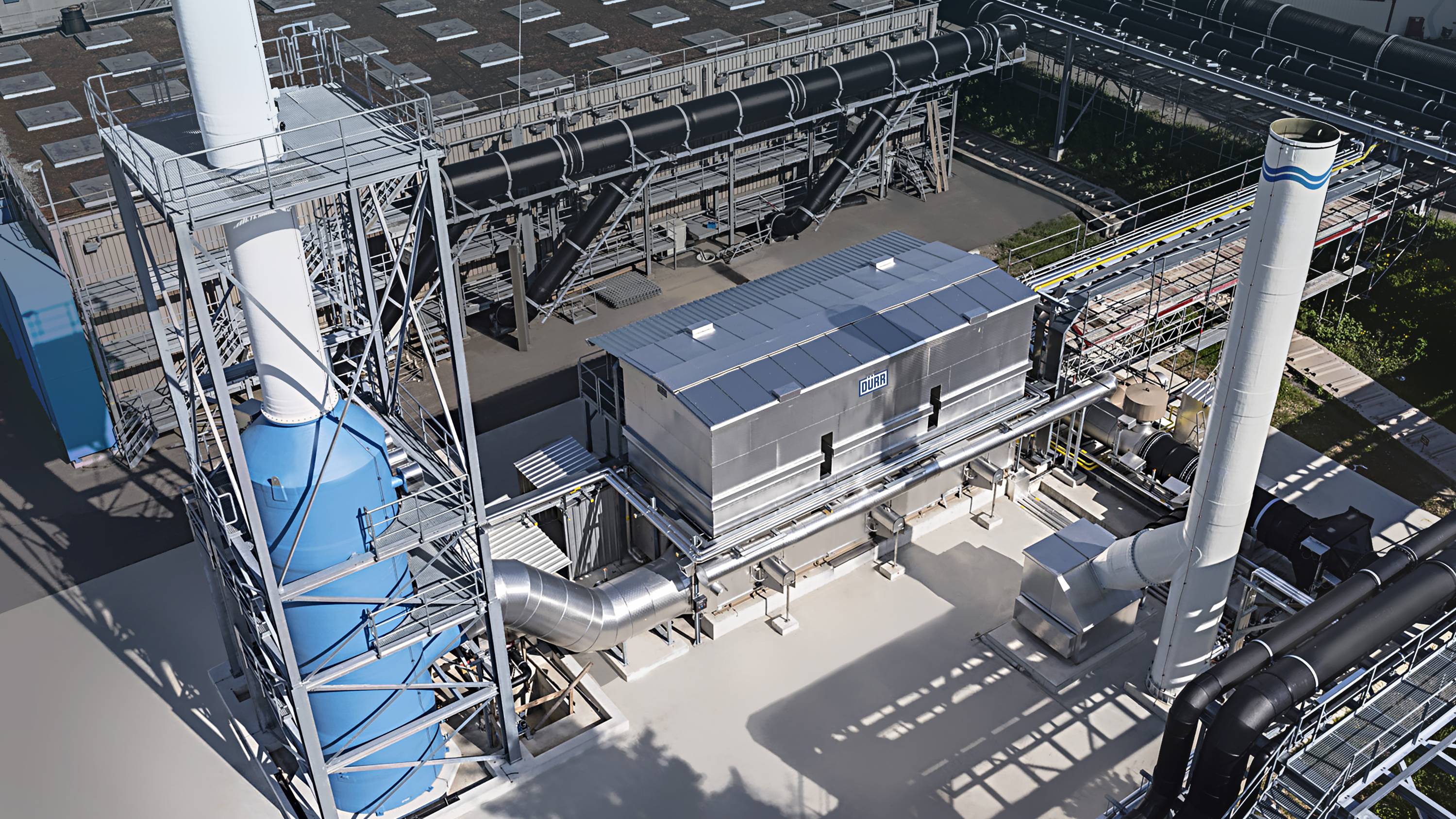 Highly effective exhaust air purification - Ecopure® RTO - Dürr