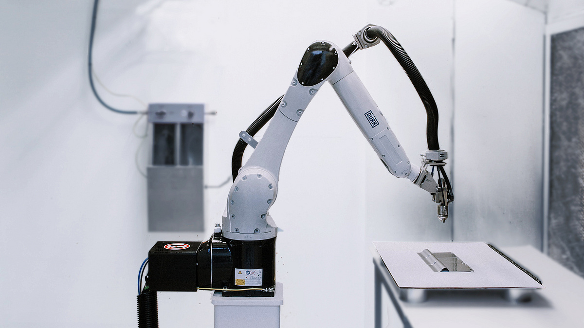 Dürr robot in the development lab - Dürr
