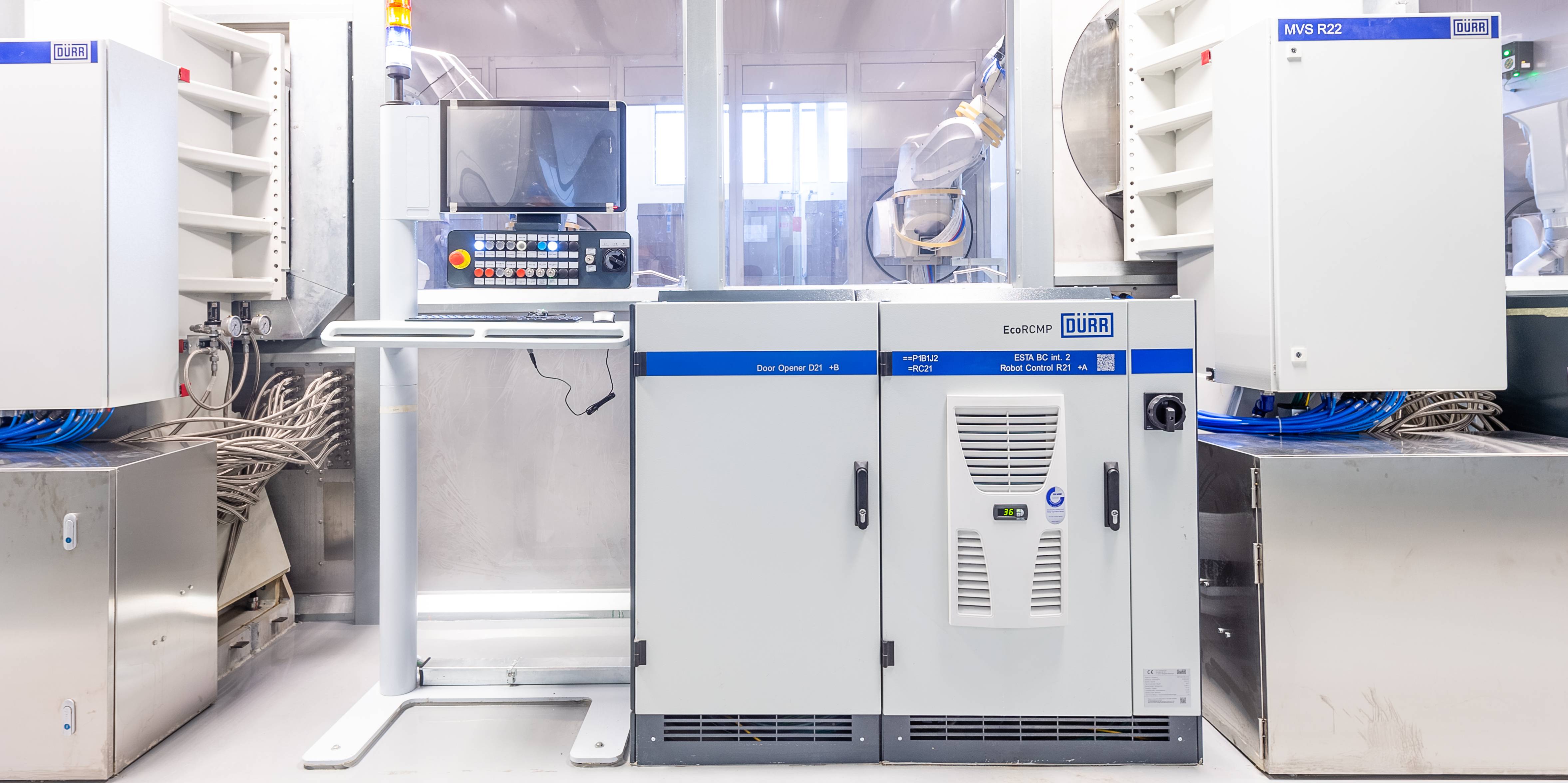 Robot and process control system - Dürr