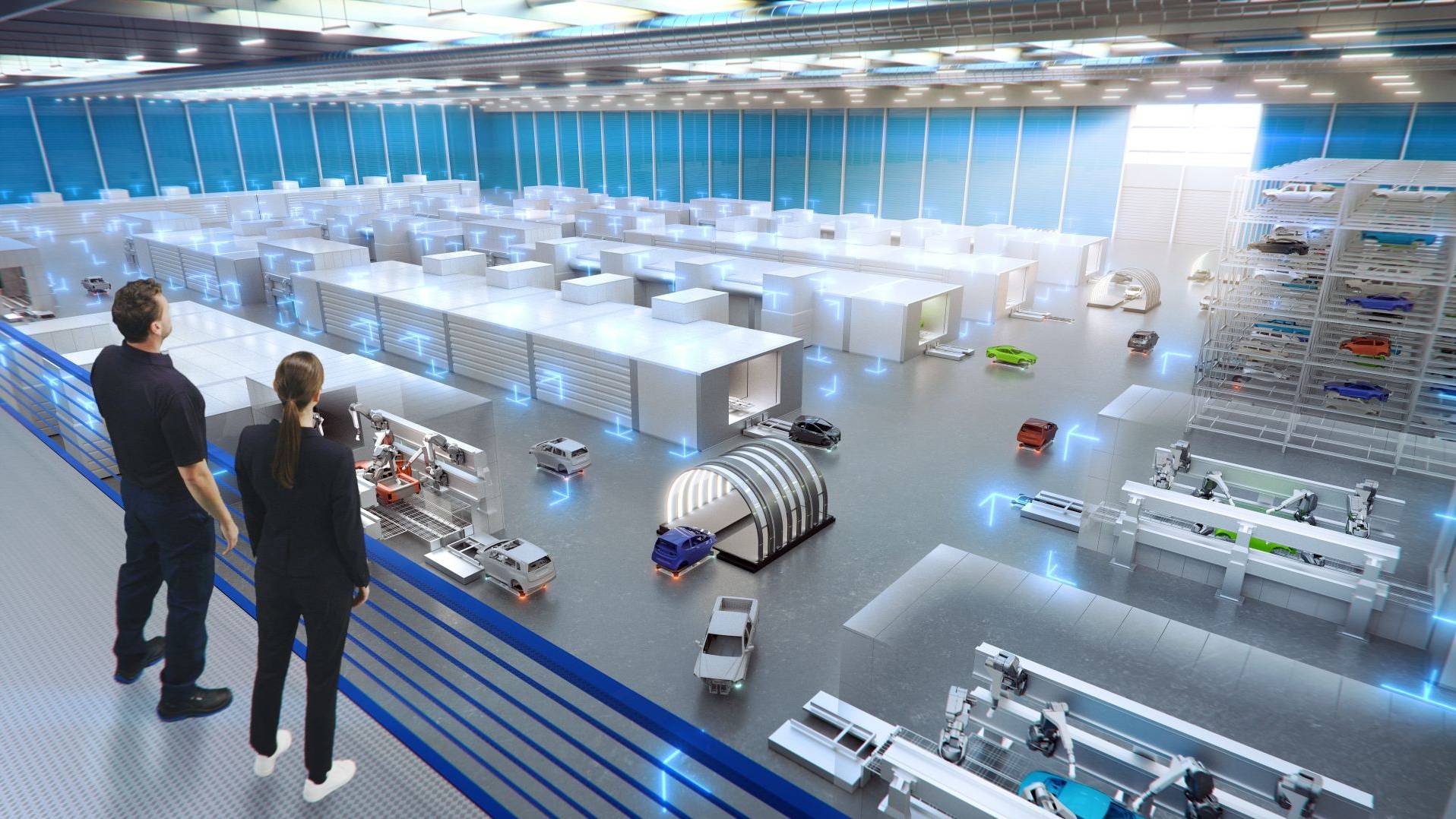 Paint shop of the future: away from the line, towards the box - Dürr