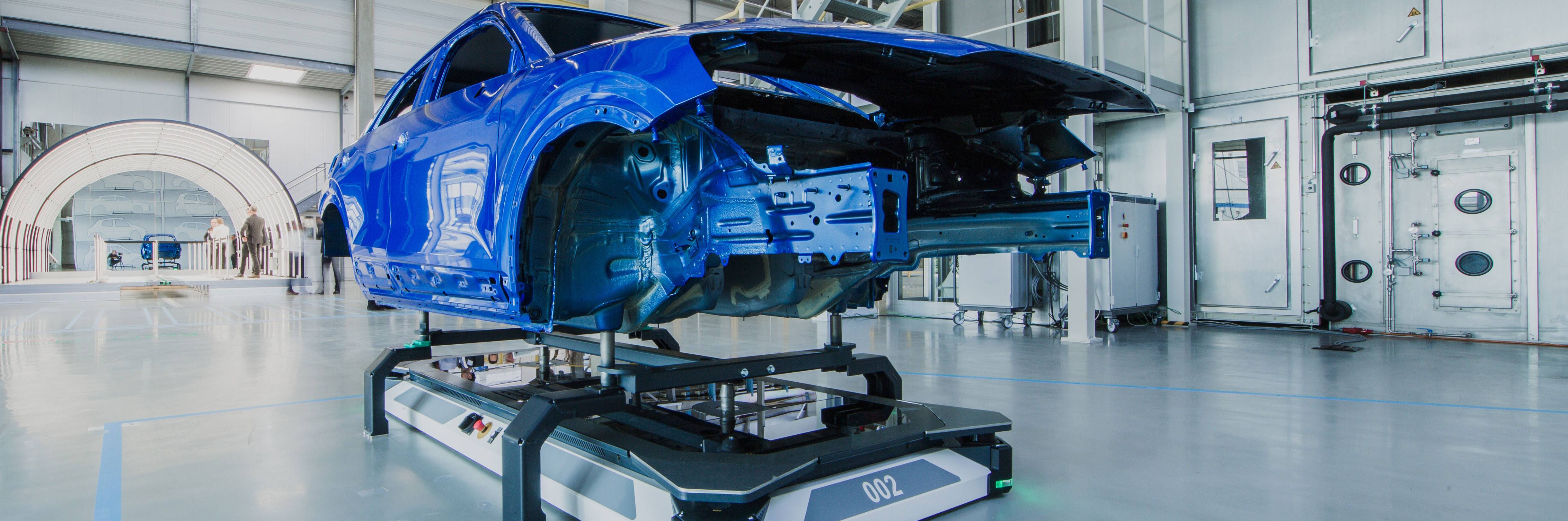 EcoProFleet ensures a digitally optimized material flow - Dürr