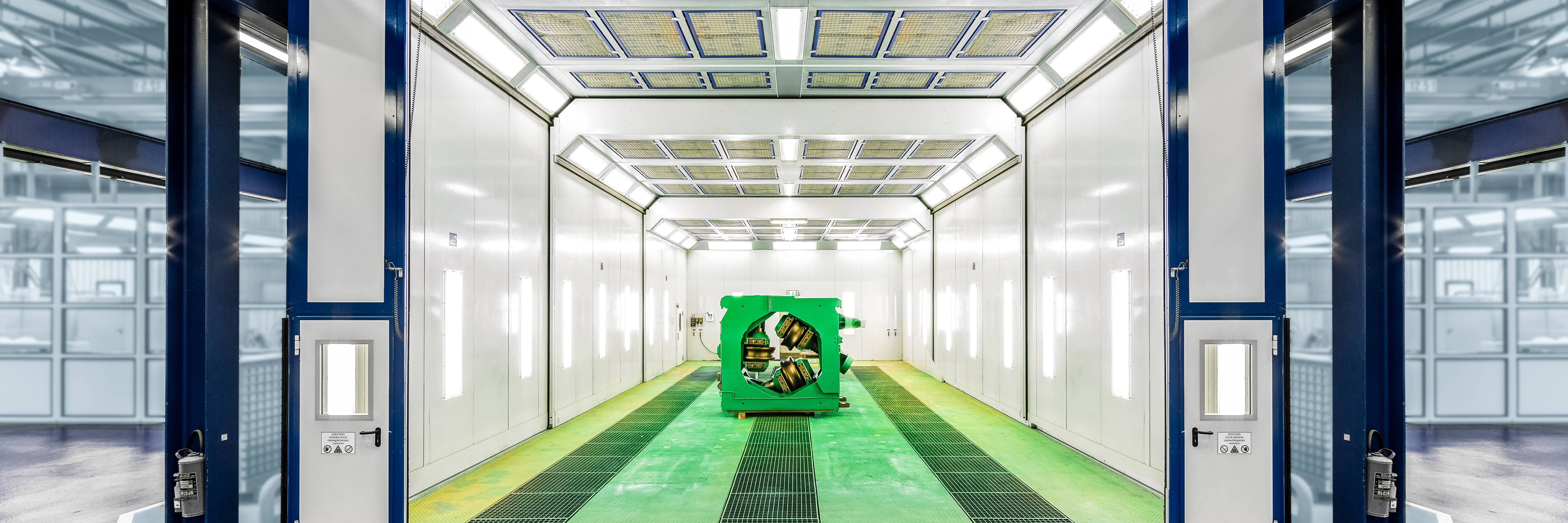 As easy as one, two, three – the telescopic paint shop booth from Dürr ...