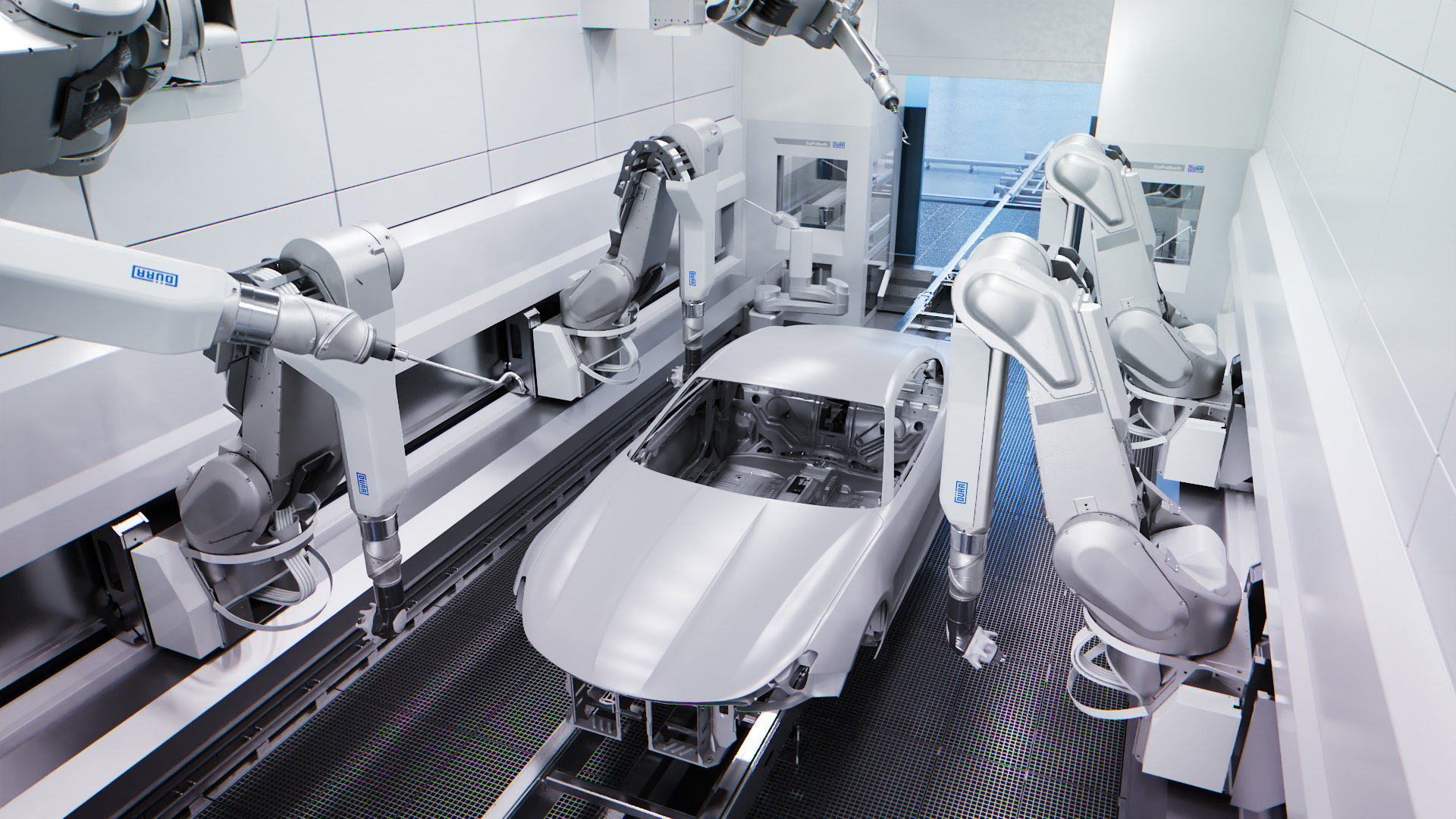 Siguiente nivel: el nuevo mundo de la aplicación de pintura - Dürr